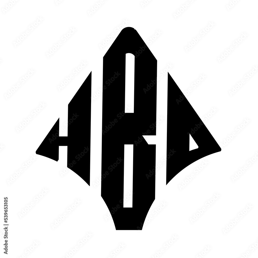 HBD logo. HBD logo letter logo design vector image. HBD letter logo ...