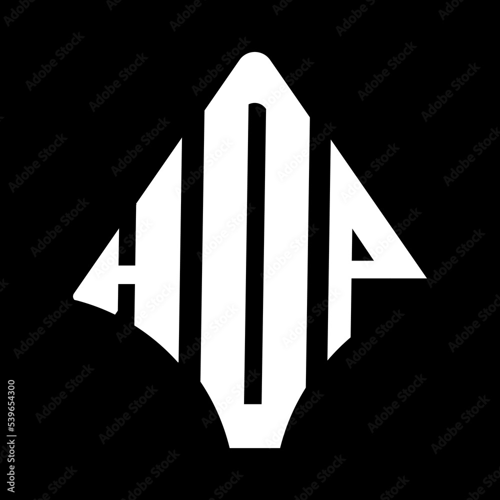 HDP logo. HDP logo letter logo design vector image. HDP letter logo ...