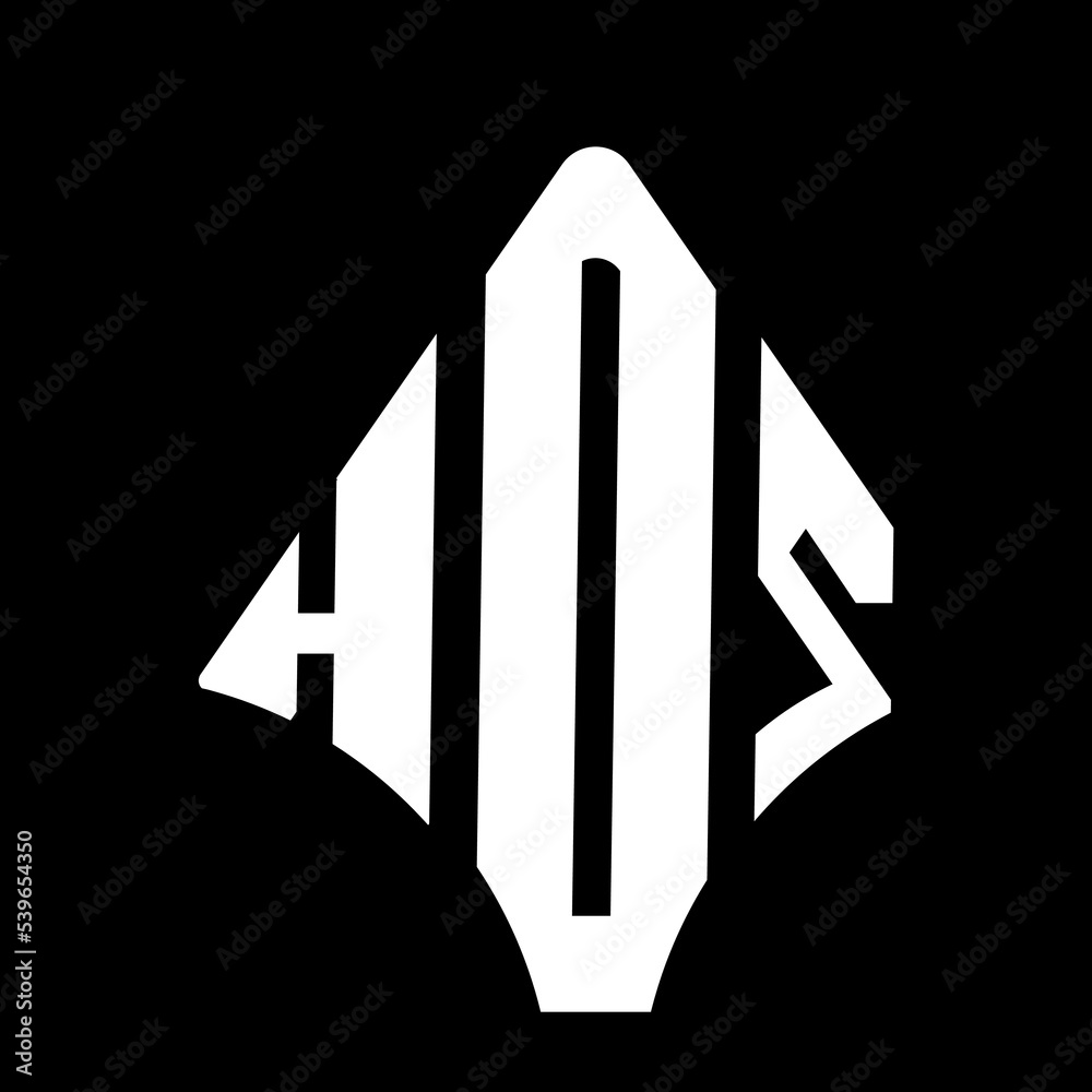 HDS logo. HDS logo letter logo design vector image. HDS letter logo ...