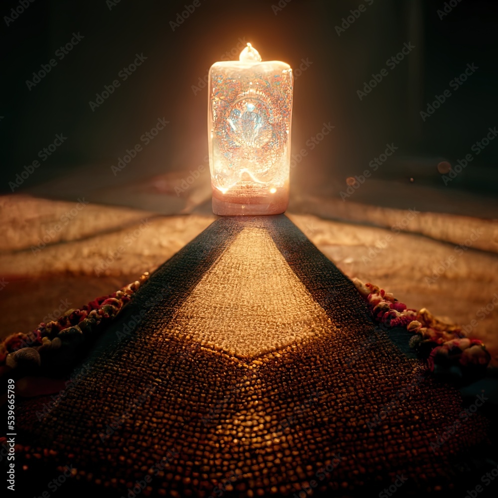 Candle Light Illumination Enlightenment Mantra Positive Digital Art ...