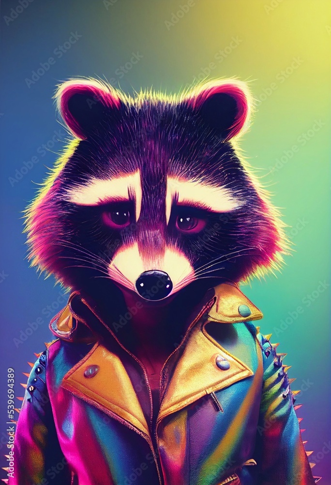 Anthropomorphic Raccoon