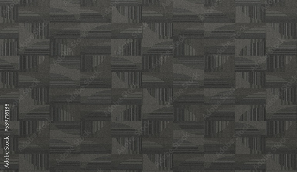 Grey Hotel Carpet Texture. 3d rendering. Stock Illustration | Adobe Stock