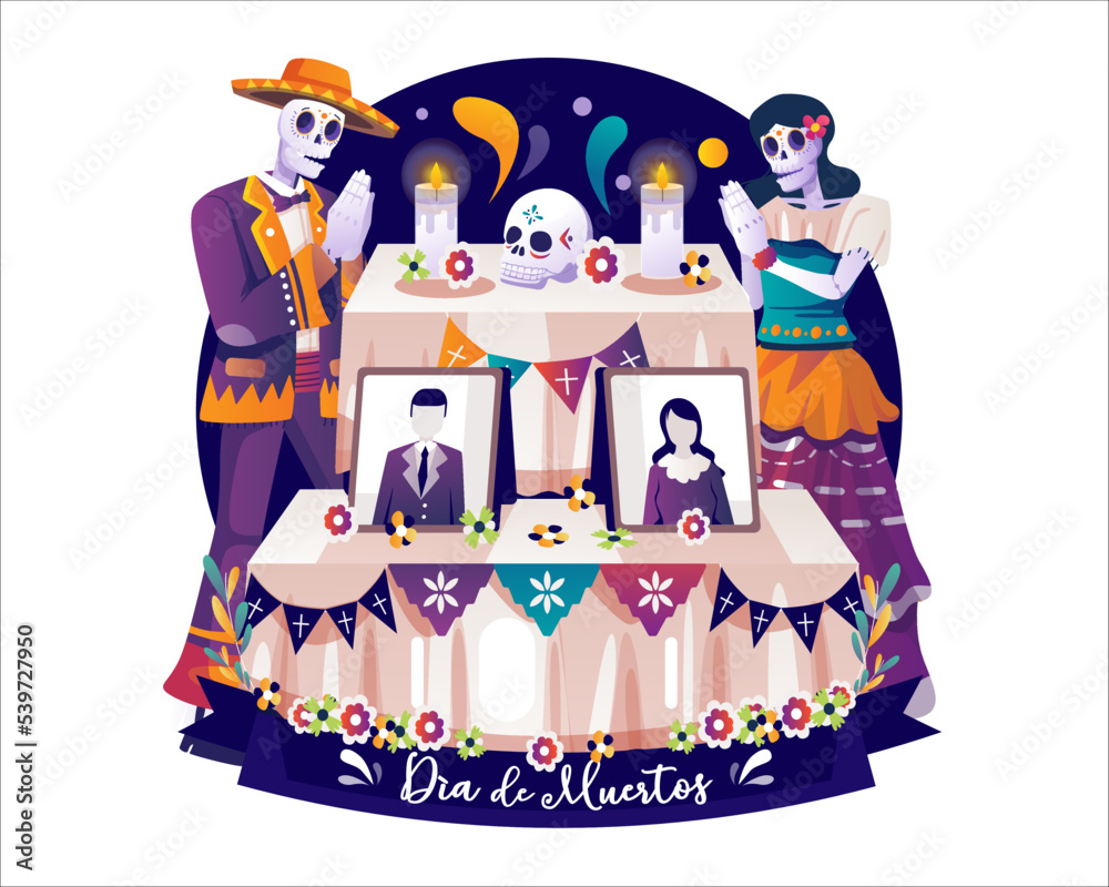 Day of the Dead Traditional Mexican Holiday Party with Mariachi ...