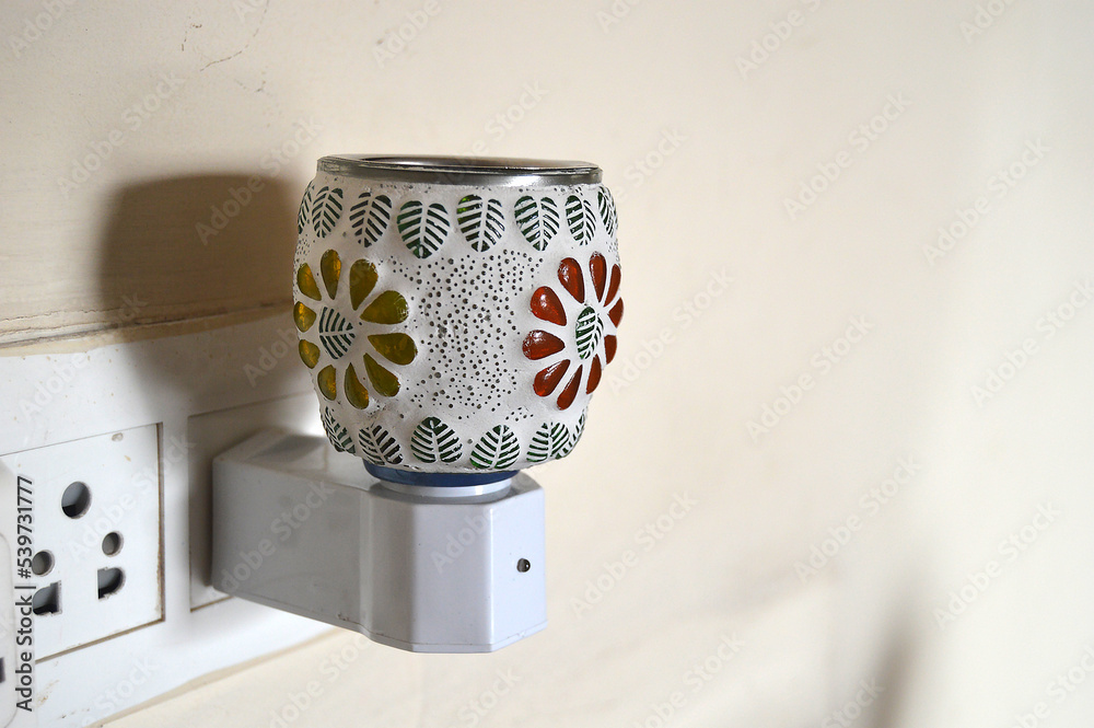 Modern Ceramic Electric Light with Aroma Diffuser, Kapoor Diffuser ...