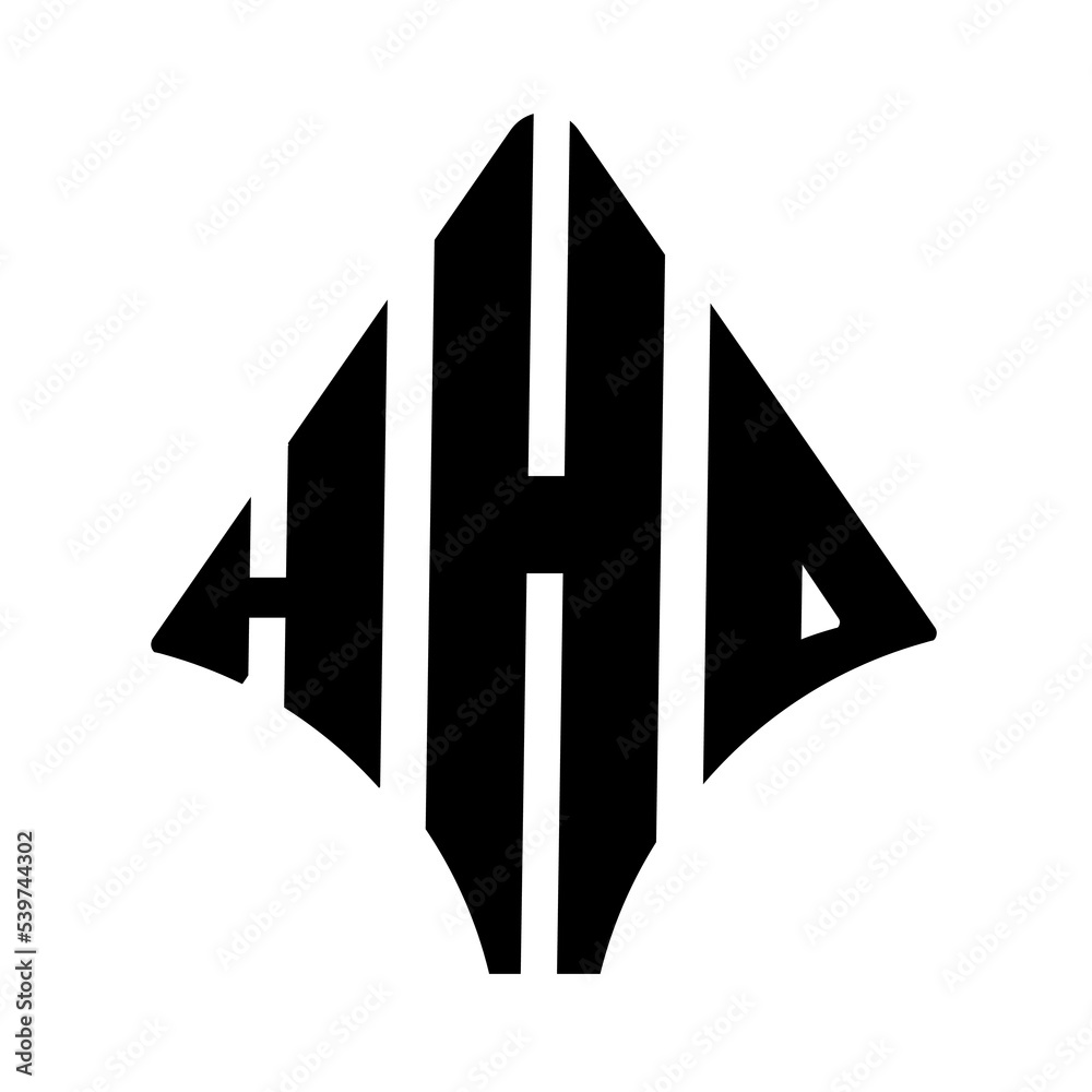 HHD logo. HHD logo letter logo design vector image. HHD letter logo ...