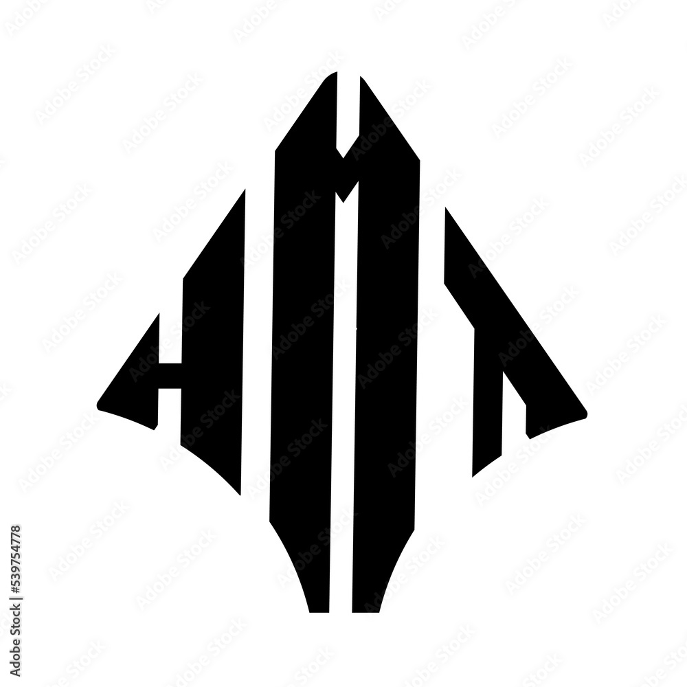 HMT logo. HMT logo letter logo design vector image. HMT letter logo ...
