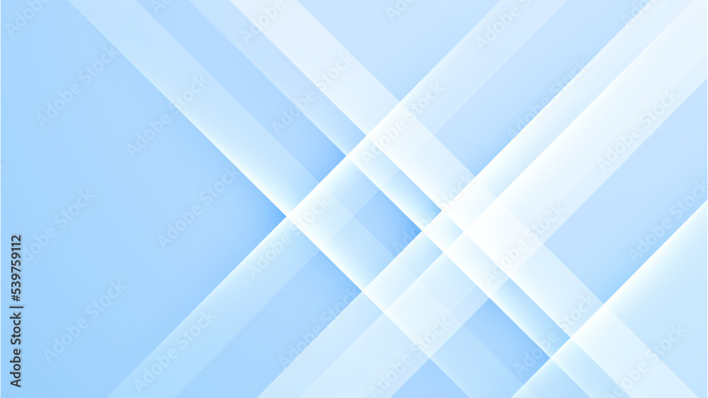 Abstract light blue and white gradient minimal background. Modern ...