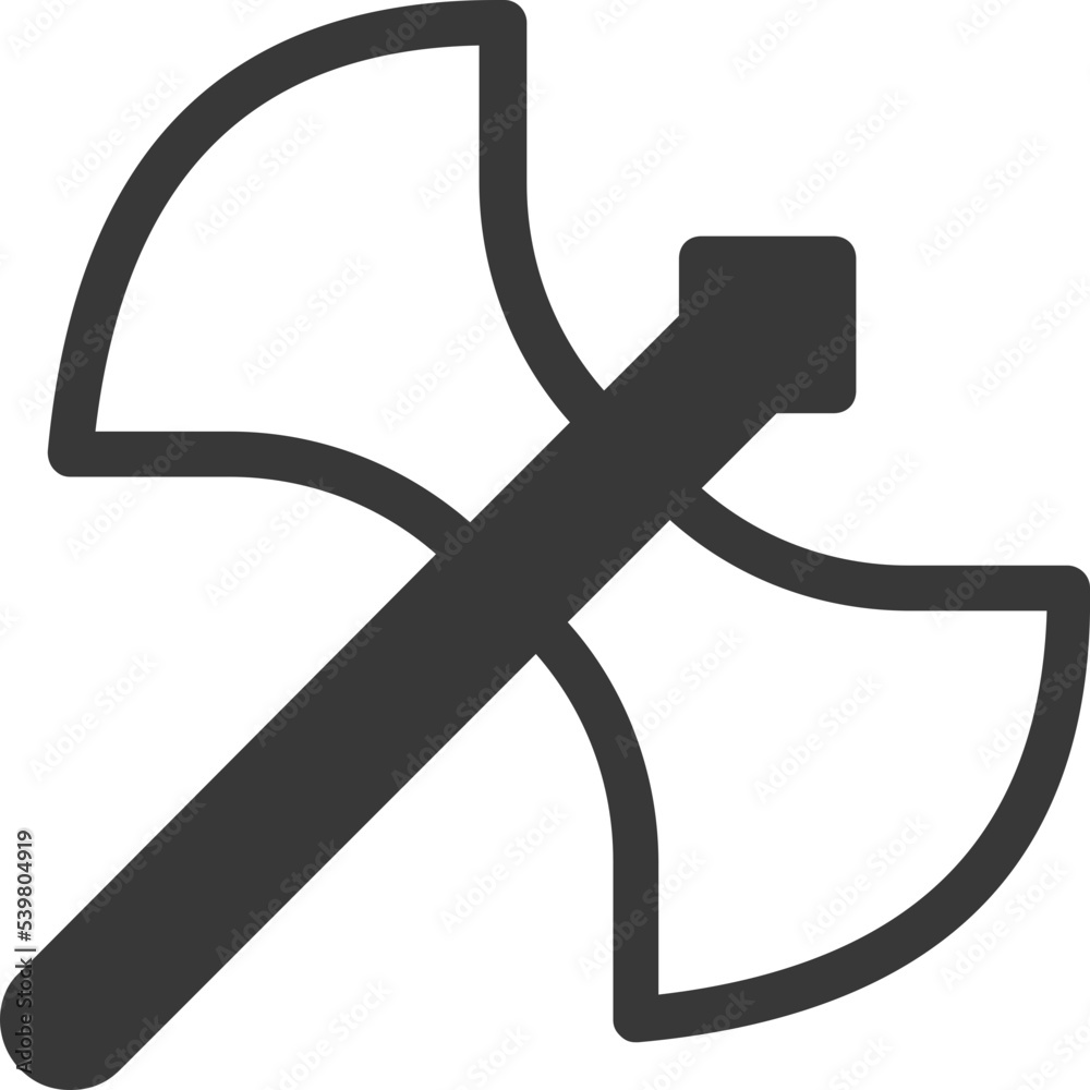 Halberd icon Stock Vector | Adobe Stock
