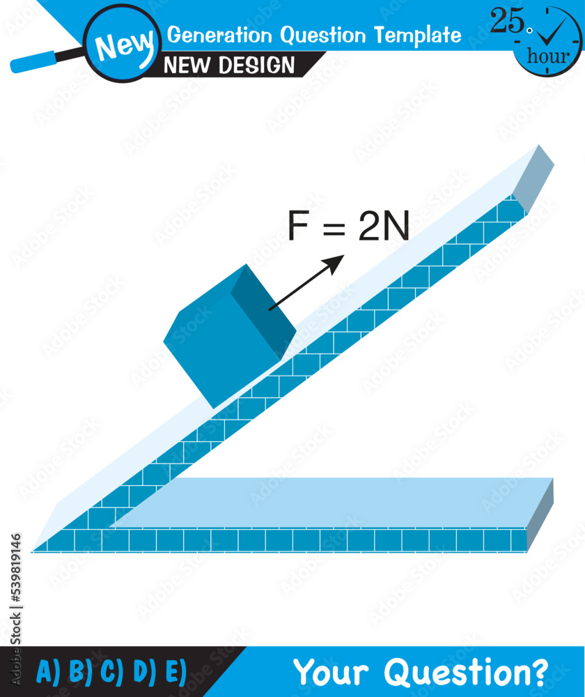 Physics Education Illustrations, Motion, The laws of motion, Simple ...