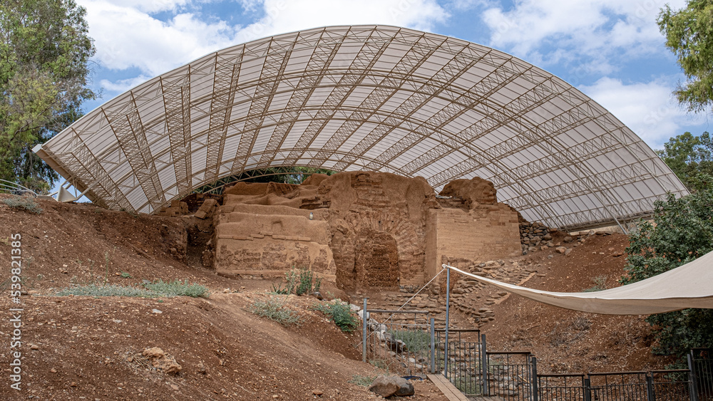 The ancient structure from the Canaanite period, known as Abraham's ...