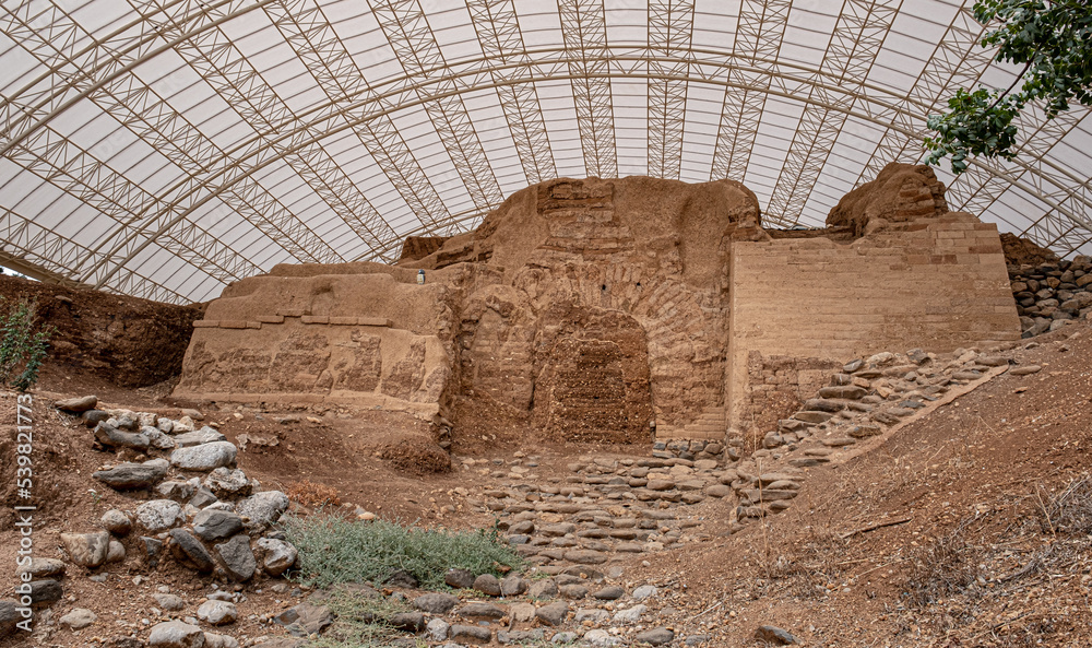 The ancient structure from the Canaanite period, known as Abraham's ...