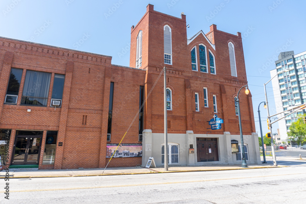 Martin Luther King Jr. National Historical Park in Atlanta, Georgia ...