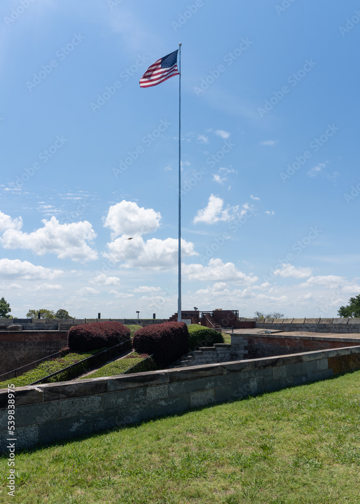 Fort Monroe National Monument in Hampton, Virginia. "Freedom's Fortress ...