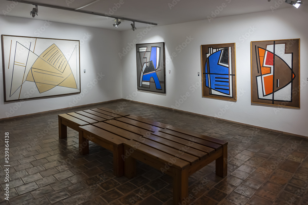 Magnelli Museum in the Chateau de Vallauris. Alberto Magnelli (1888 ...