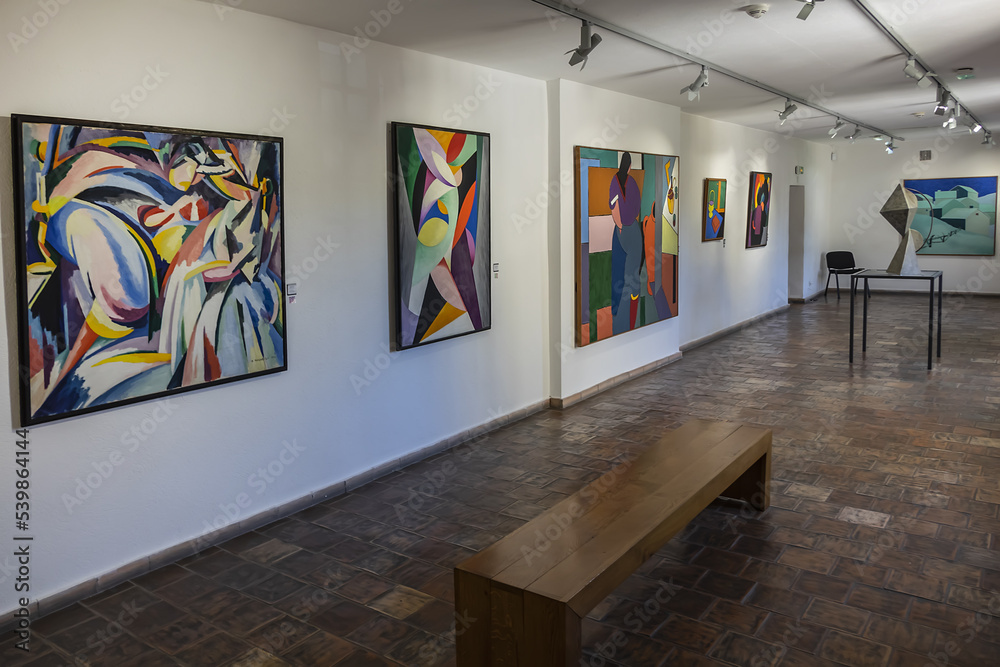 Magnelli Museum in the Chateau de Vallauris. Alberto Magnelli (1888 ...