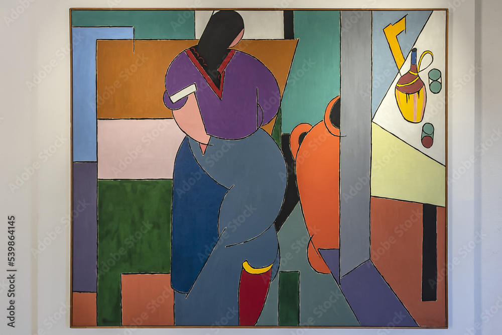 Magnelli Museum in the Chateau de Vallauris. Alberto Magnelli (1888 ...