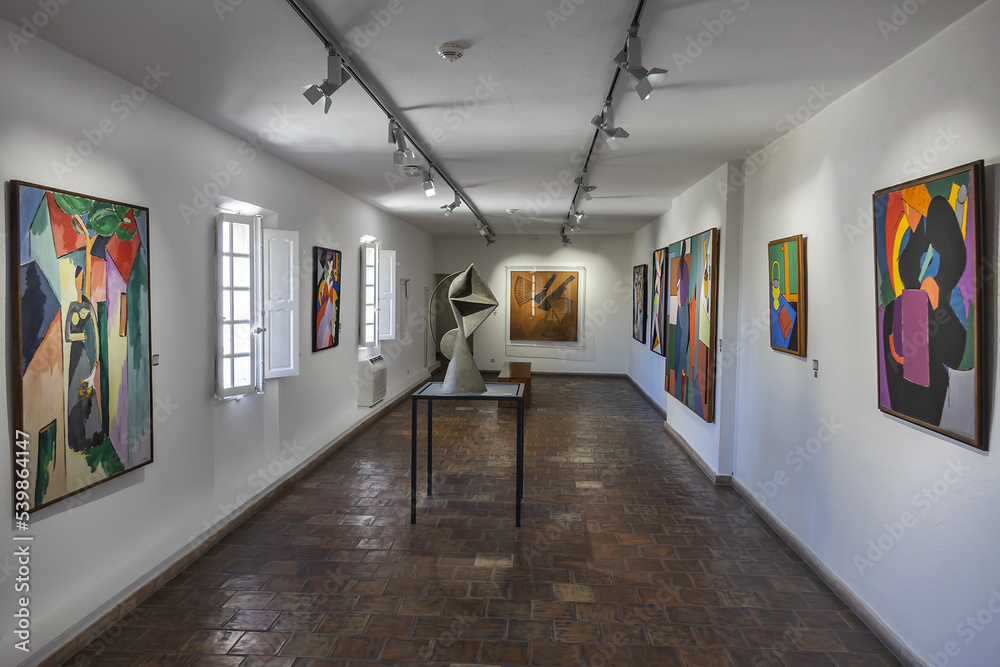 Magnelli Museum in the Chateau de Vallauris. Alberto Magnelli (1888 ...