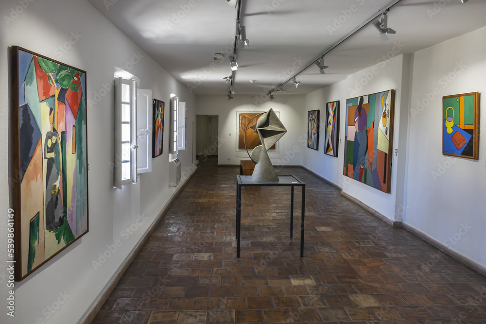 Magnelli Museum in the Chateau de Vallauris. Alberto Magnelli (1888 ...
