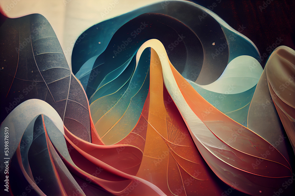 Pattern vector design colorful lines swooping swooshing blocks squares ...