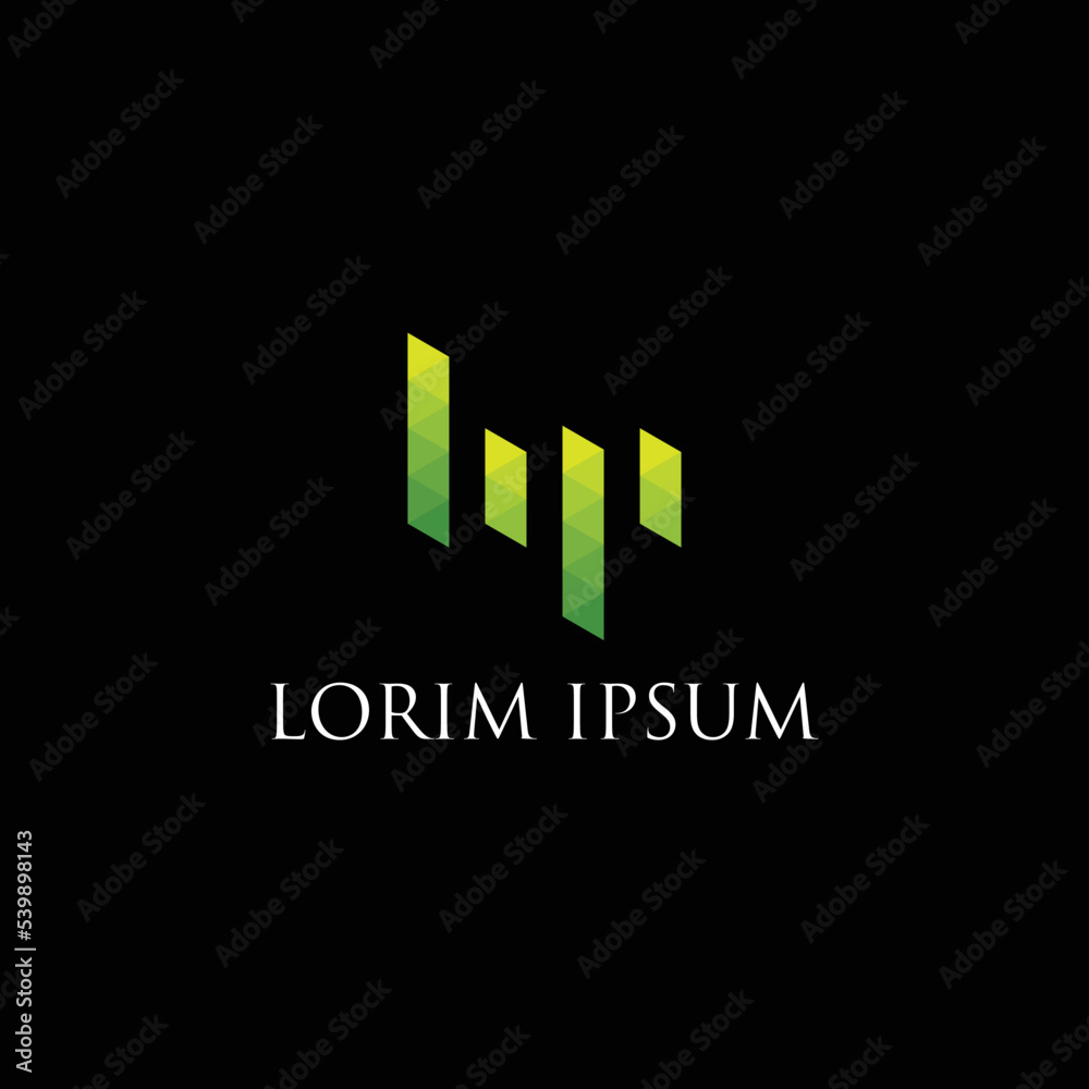 HP brand logo design retouching Stock Vector | Adobe Stock