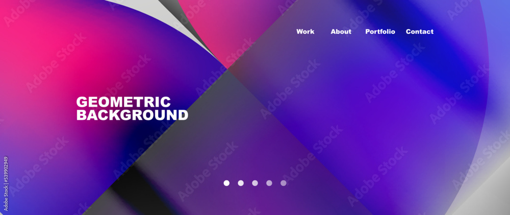 Circles and round elements abstract background design for wallpaper ...