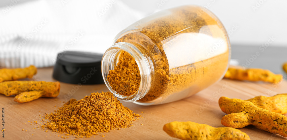 Turmeric Spice Bottle