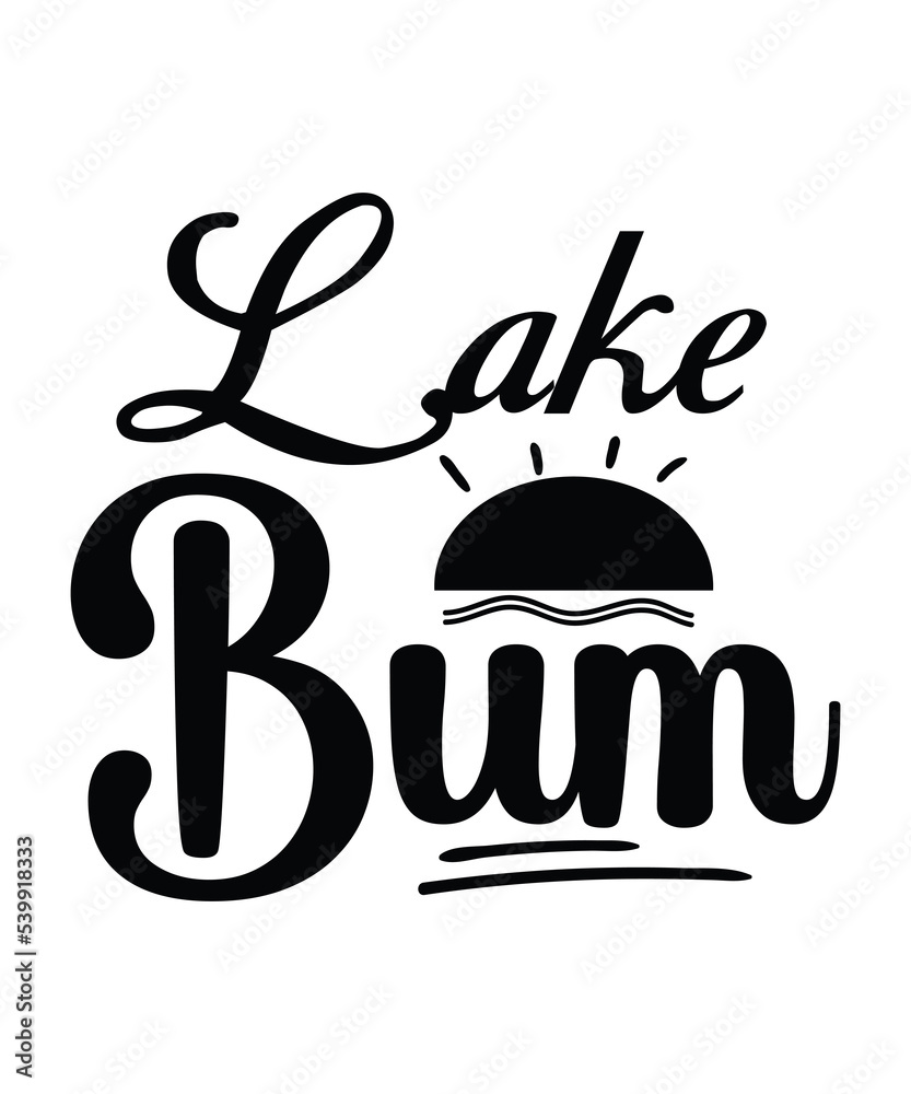 Welcome to the Lake SVG File,Lake Loon SVG File,Rustic SVG File-Vector ...