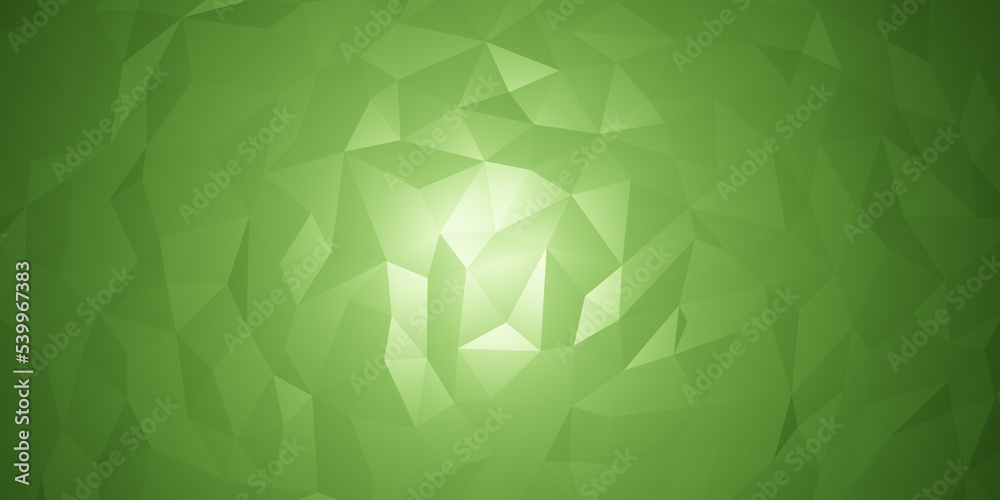 Green polygons background, polygonal abstract wallpaper with geometric ...
