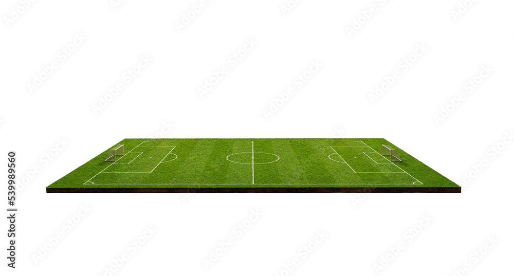 textured Soccer 3D field from above - PNG Free background Stock ...