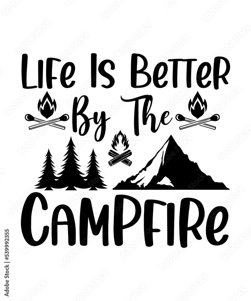 Vector Printable Clipart, Camping Quote Svg, Camping Saying Svg, Funny ...