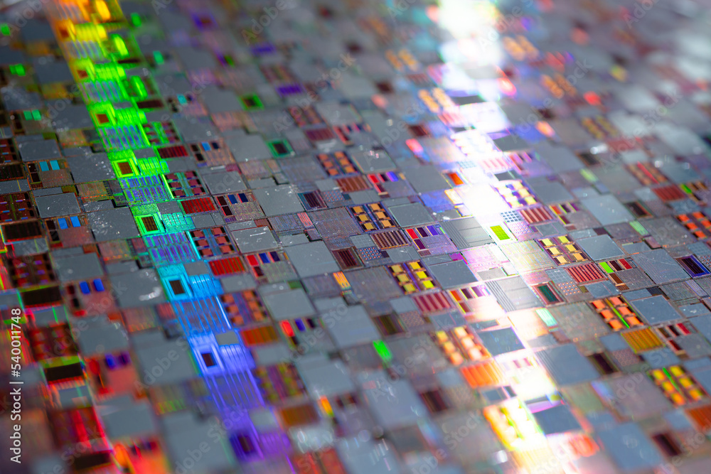 Silicon wafer for manufacturing semiconductor of integrated circuit ...