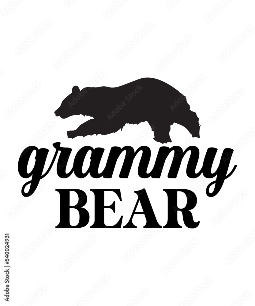 Bear SVG, Animal Svg, Wild bears svg, Bear Clipart, Bear Silhouette ...