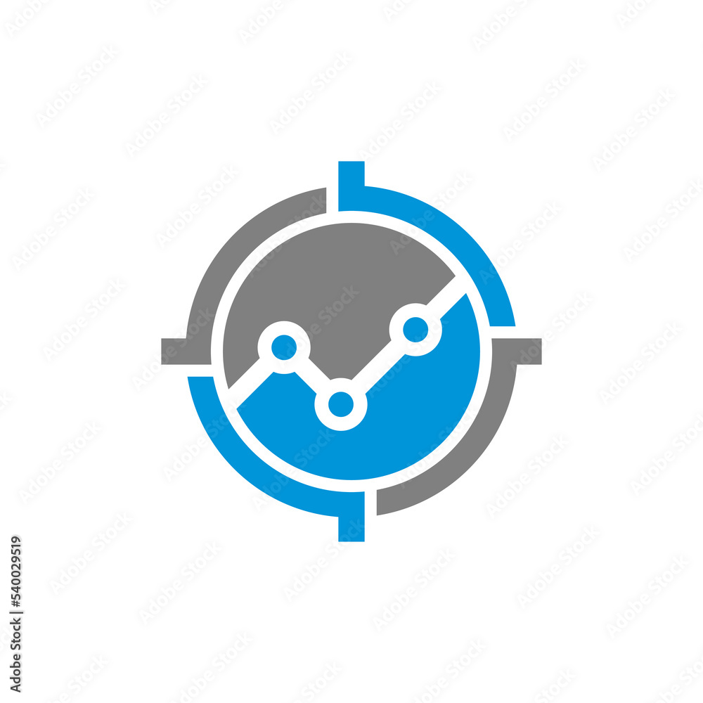 Chart Logo can be use for icon, sign, logo and etc Stock Vector | Adobe ...