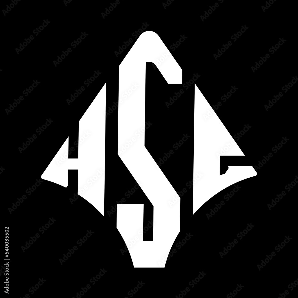 HSG logo. HSG logo letter logo design vector image. HSG letter logo ...