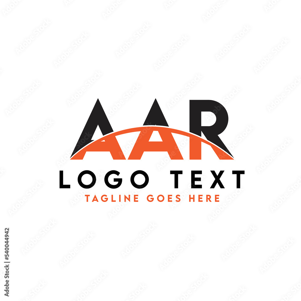 Letter AAR logo design vector template, AAR logo Stock Vector | Adobe Stock