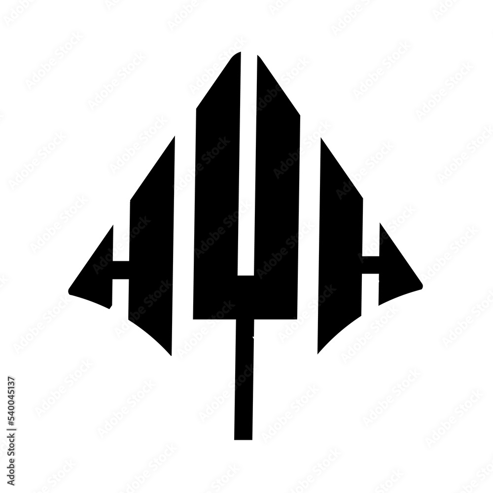 HYH logo. HYH logo letter logo design vector image. HYH letter logo ...