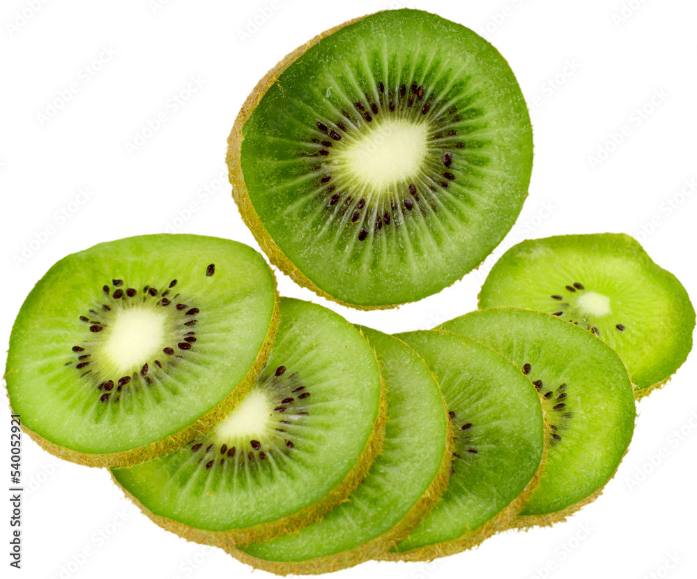 Sliced kiwi Stock-Foto | Adobe Stock