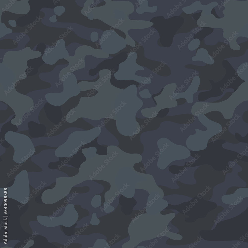 Seamless camouflage pattern of spots. Modern camo urban. An endless ...