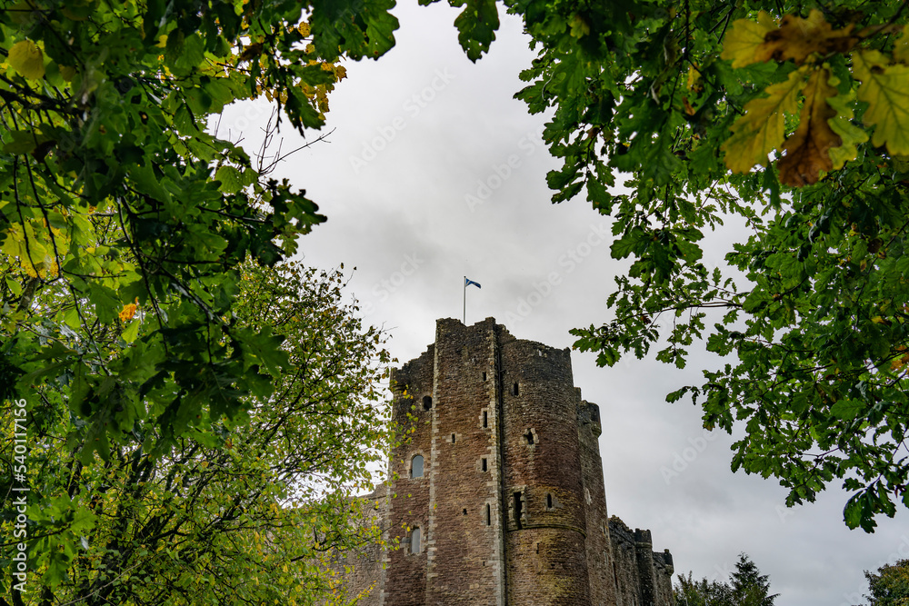 Medieval Doune Castle, Stirling district of central Scotland, UK ...
