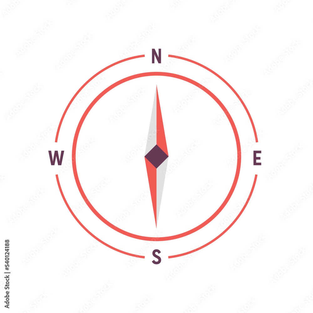 Map Compass, Compass Vector, Direction Icon, Compass Icon, North South East West, Star Icon ...