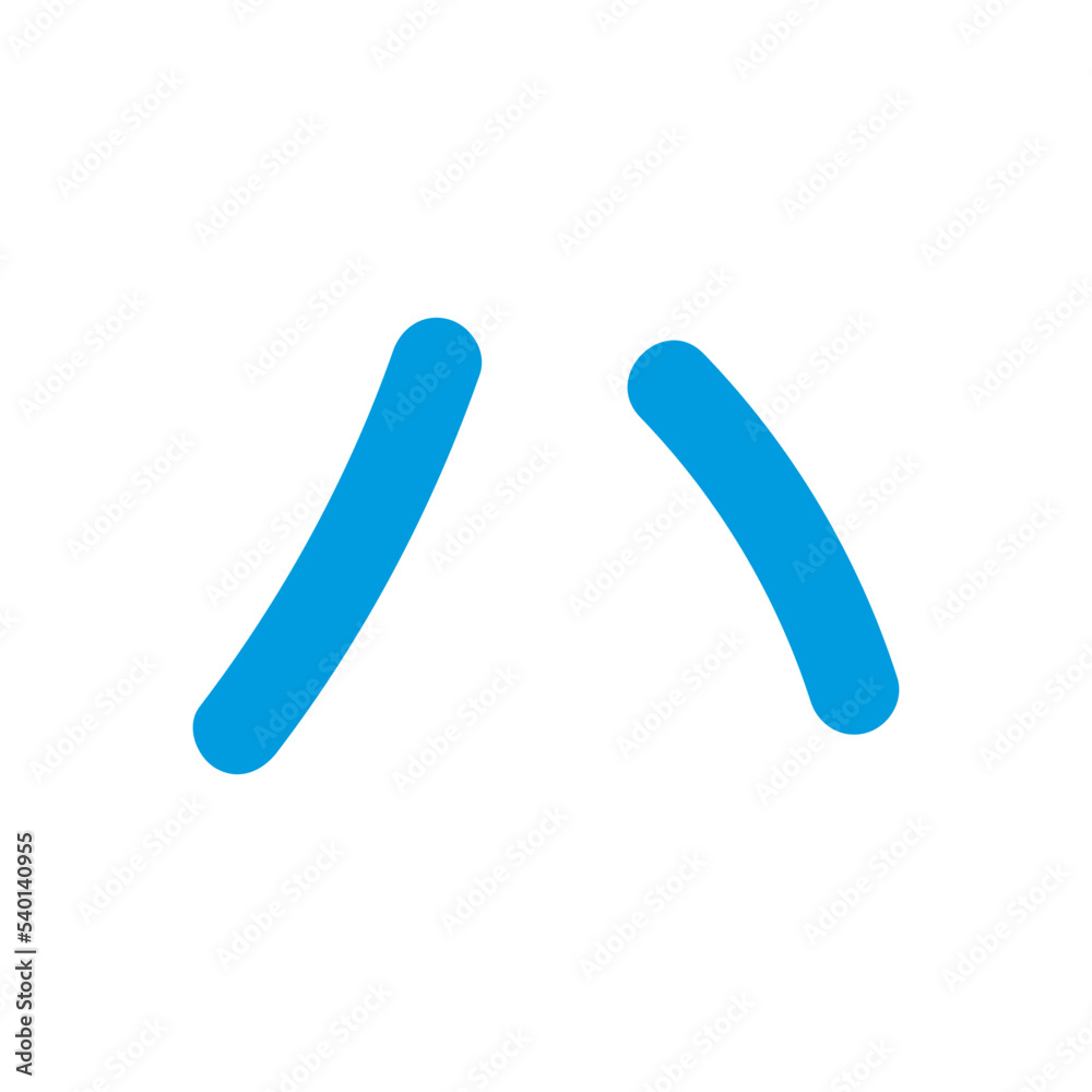 Katakana Alphabet, Japanese Letter design vector illustration. Stock ...