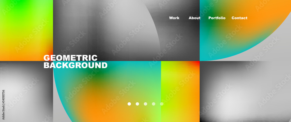 Circles and round elements abstract background design for wallpaper ...