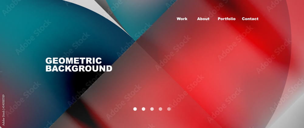 Circles and round elements abstract background design for wallpaper ...