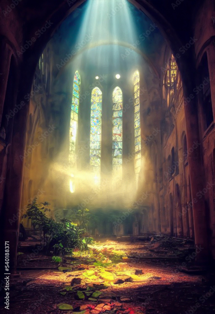 Old buildings that are dull, messy so that they are not suitable for ...