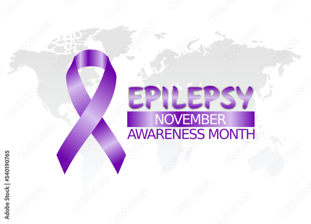 vector graphic of epilepsy awareness month good for epilepsy awareness ...