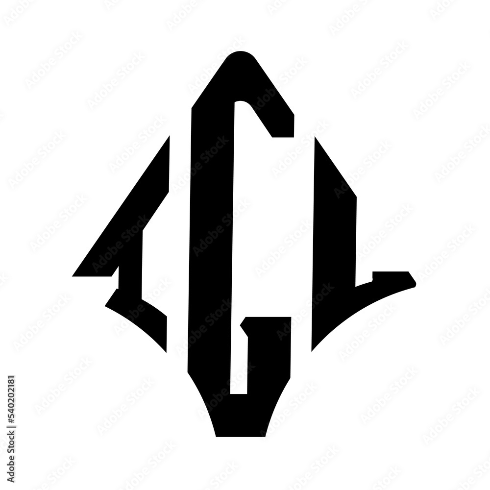 Vecteur Stock IGL logo. IGL logo letter logo design vector image. IGL ...