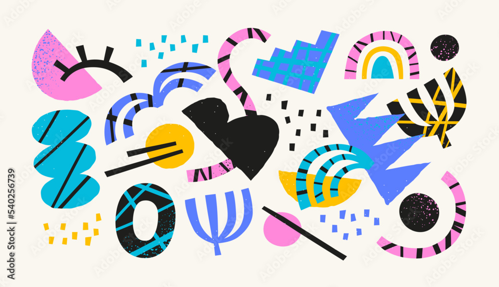 Random Doodle Collage