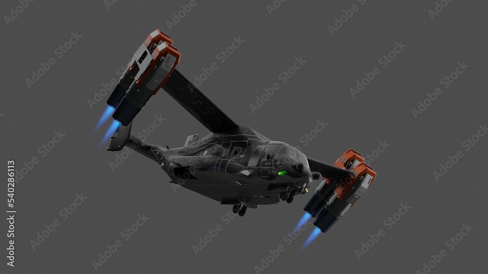 V-22 Osprey jet engine Stock Illustration | Adobe Stock
