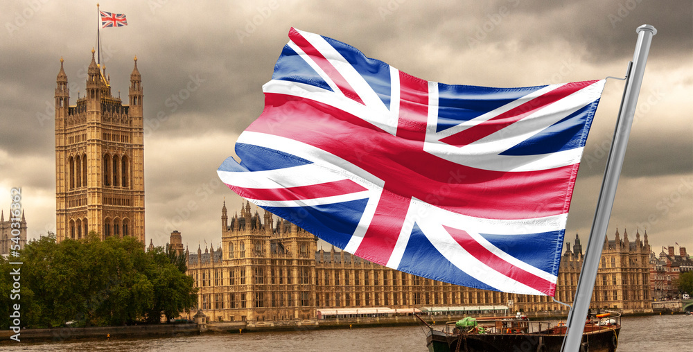 The Union Jack, or Union Flag, is the de facto national flag of the ...