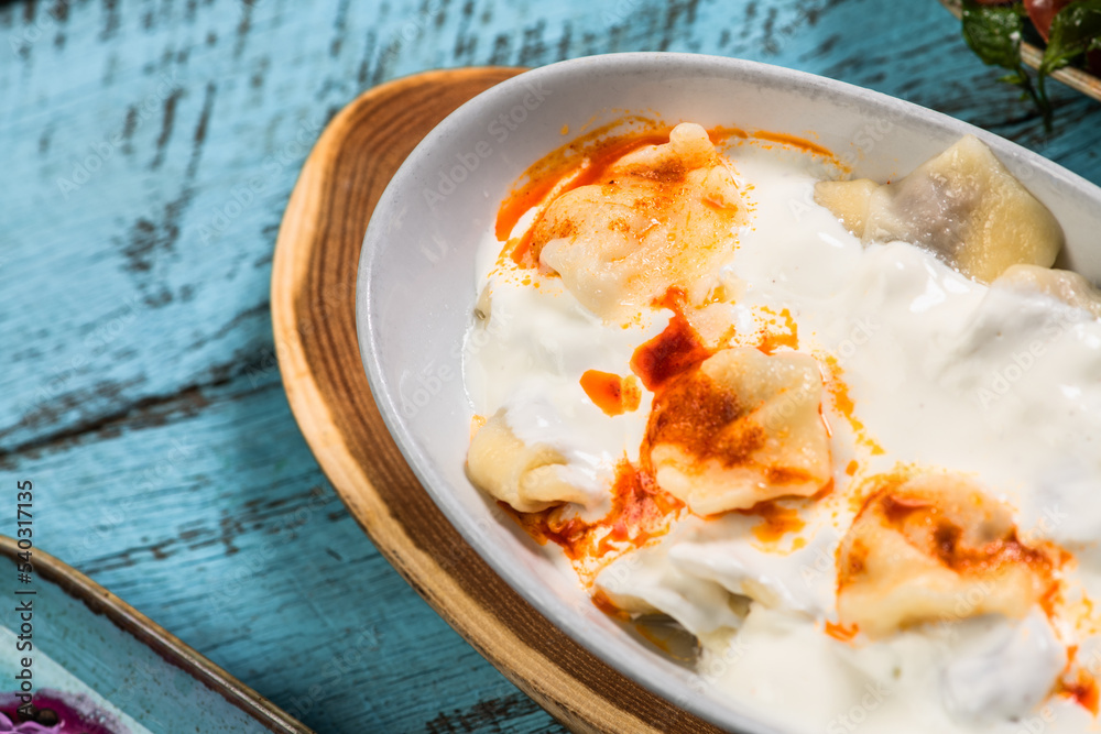 Fotka „Eid Mubarak Traditional Ramadan Iftar dinner. Assorted tasty ...